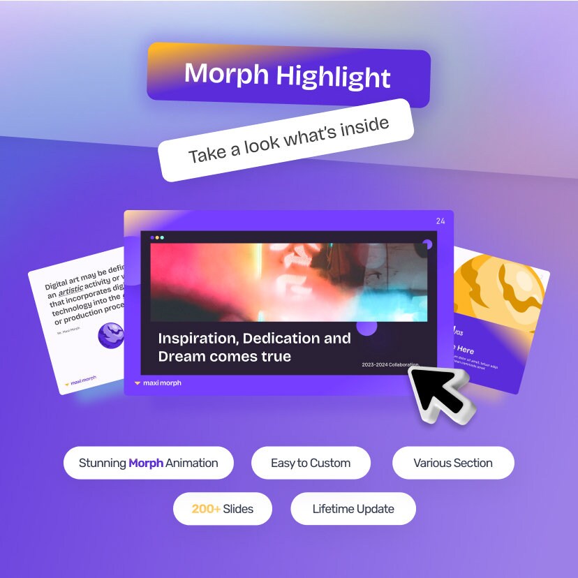 Maximorph Premium Morph Powerpoint Template - Etsy