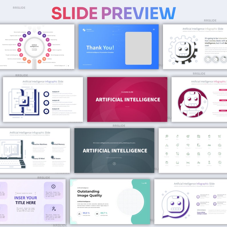 Artificial Intelligence Infographic Powerpoint Template | Best ...