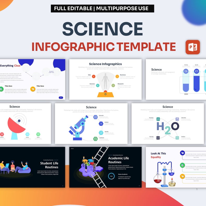 Science Infographic Powerpoint Template | Best Powerpoint Template ...