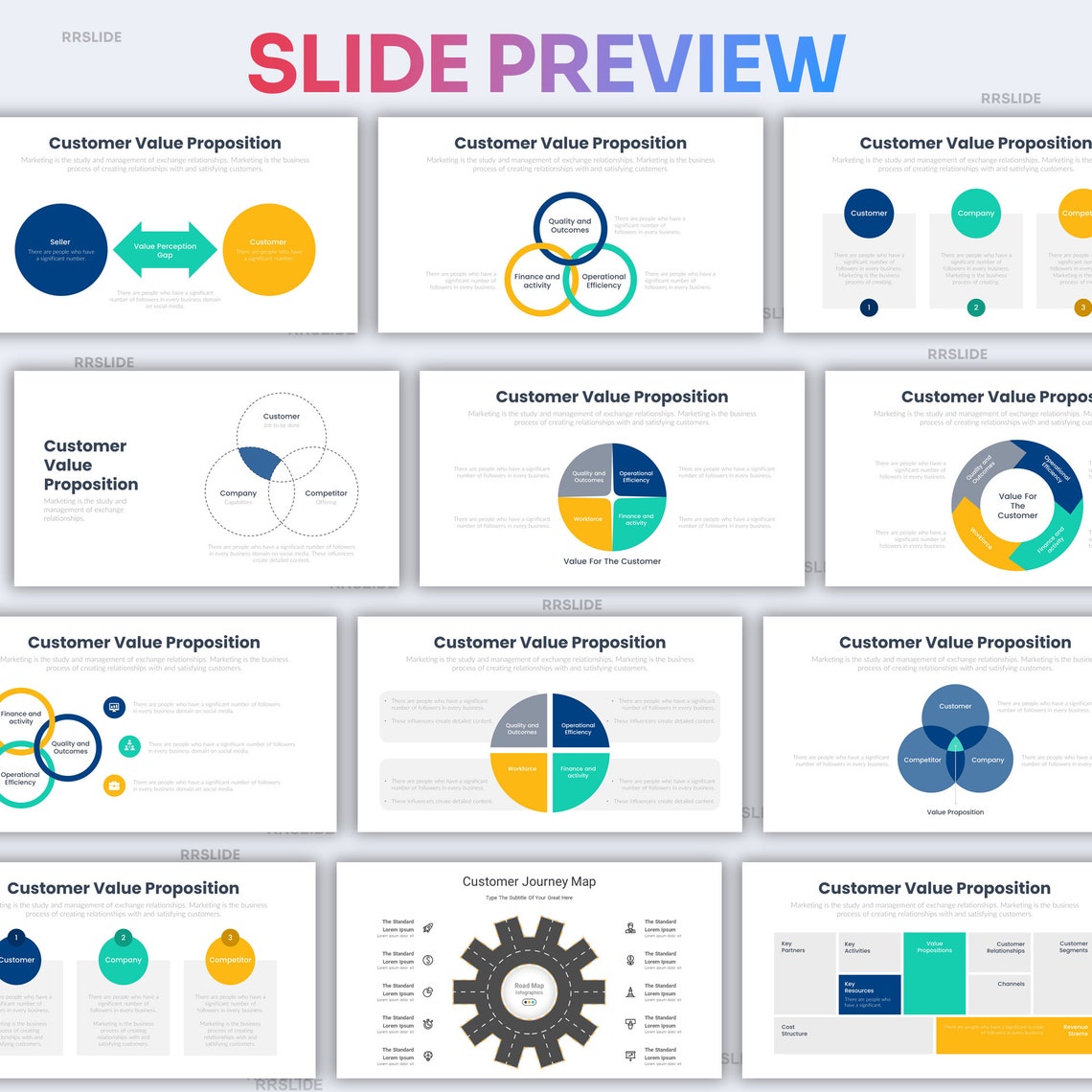 Customer Value Propositions Infographic Powerpoint Template Best ...