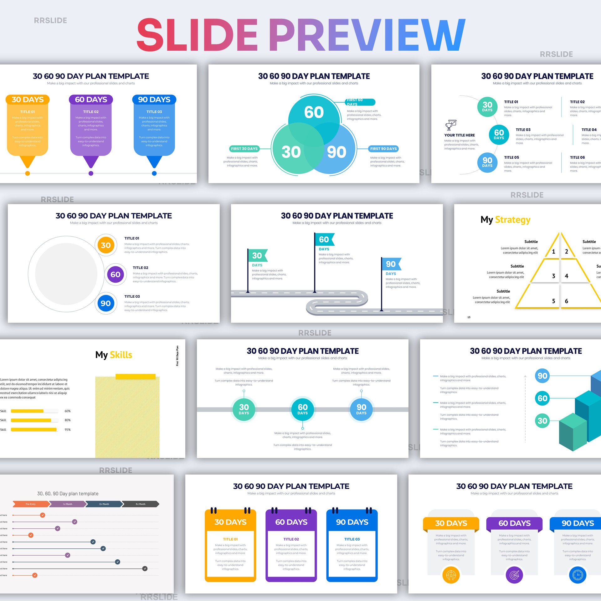 306090 Day Plan Infographic Powerpoint Template | Best Powerpoint ...