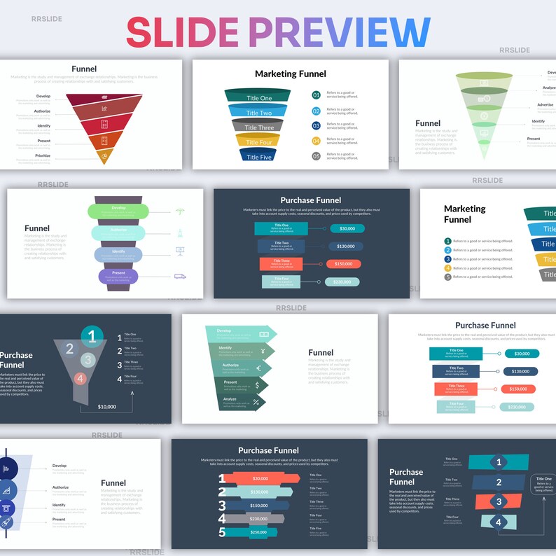 Funnel Infographic Powerpoint Template | Best Powerpoint Template, Easy ...