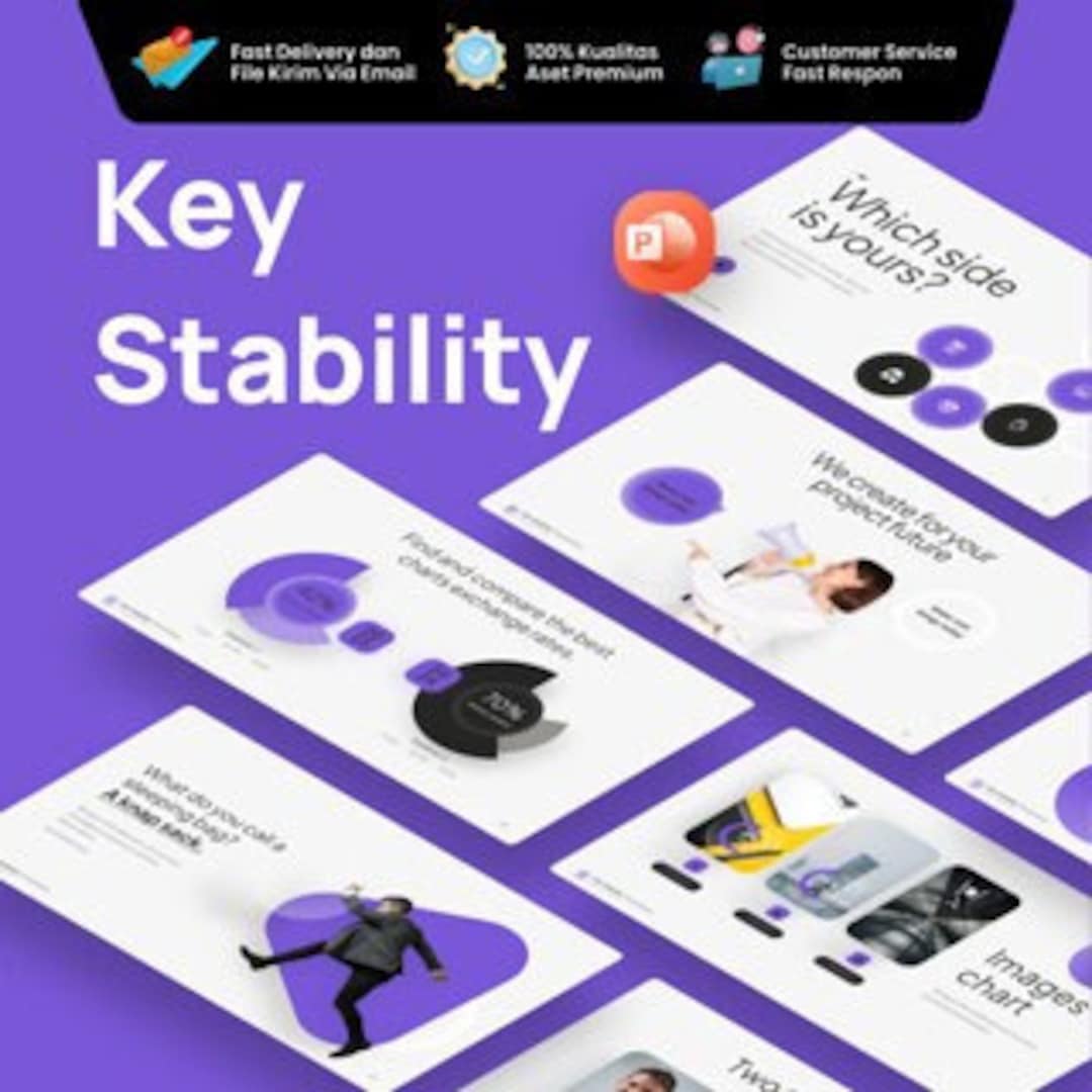 Key Stability Multipurpose Powerpoint Template Fully Animated - Etsy
