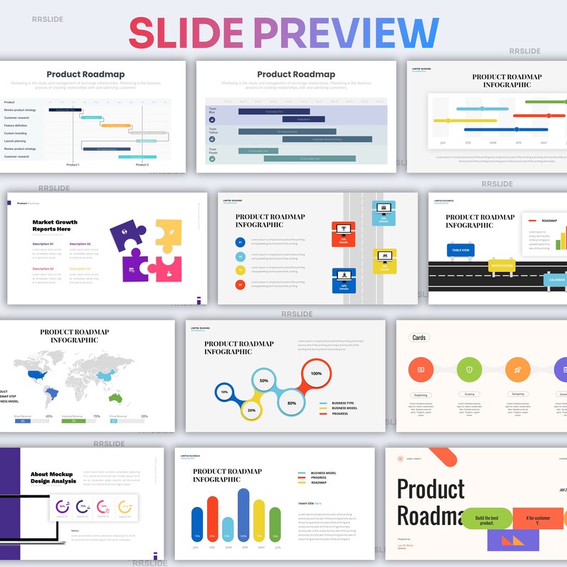 Product Roadmap Infographic Powerpoint Template | Best Powerpoint ...