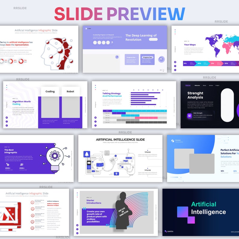 Artificial Intelligence Infographic Powerpoint Template | Best ...