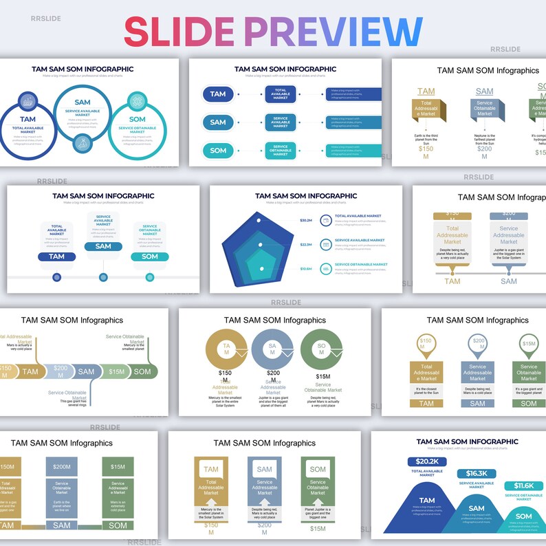 Tam Sam Som Infographic Powerpoint Template | Best Powerpoint Template ...