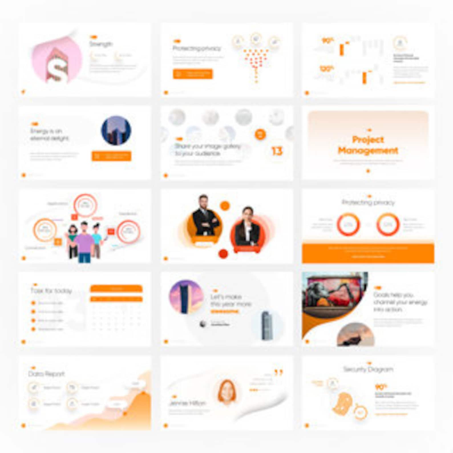 Recharge Animated Creative Powerpoint Presentation Template - Etsy