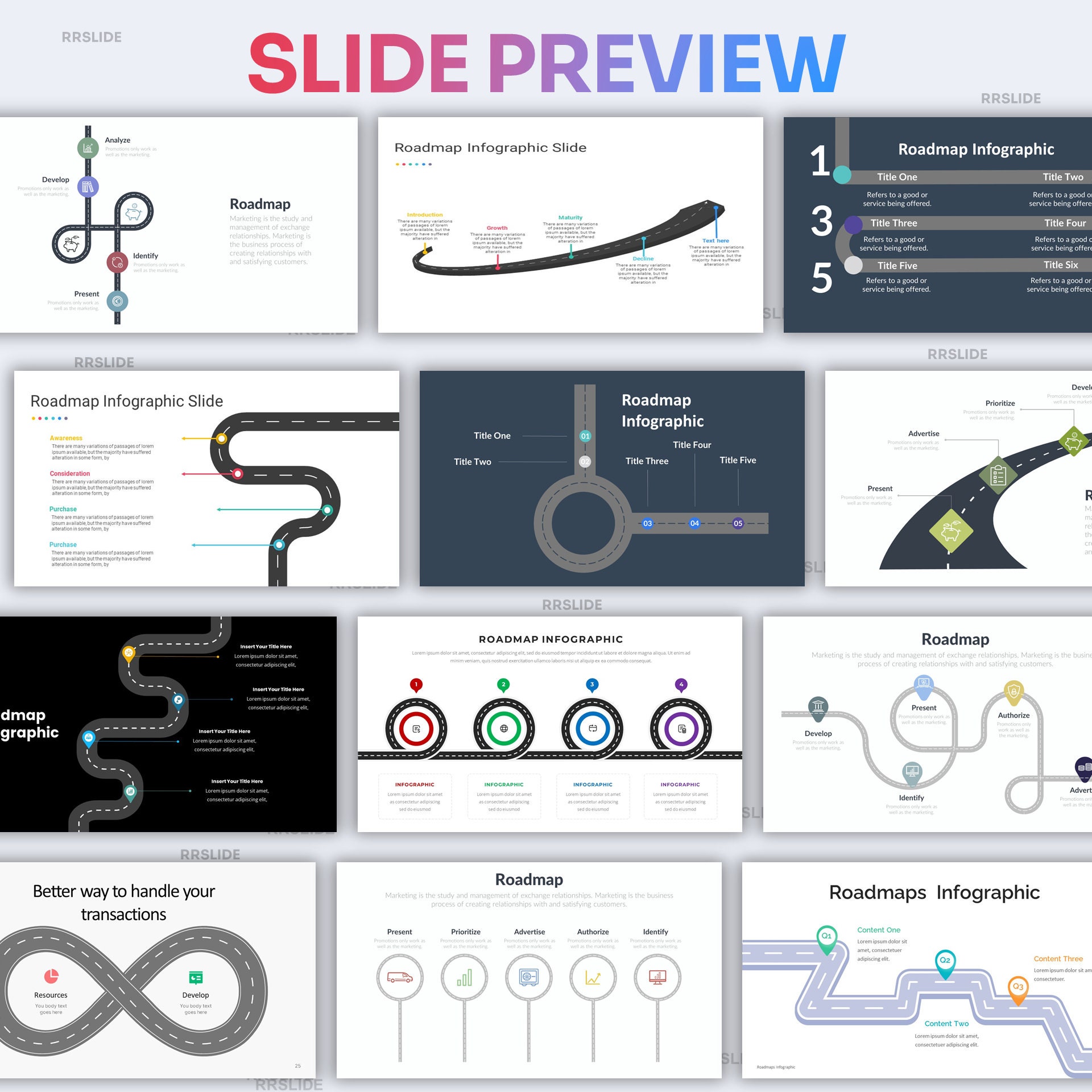 Roadmap Infographic Powerpoint Template | Best Powerpoint Template ...