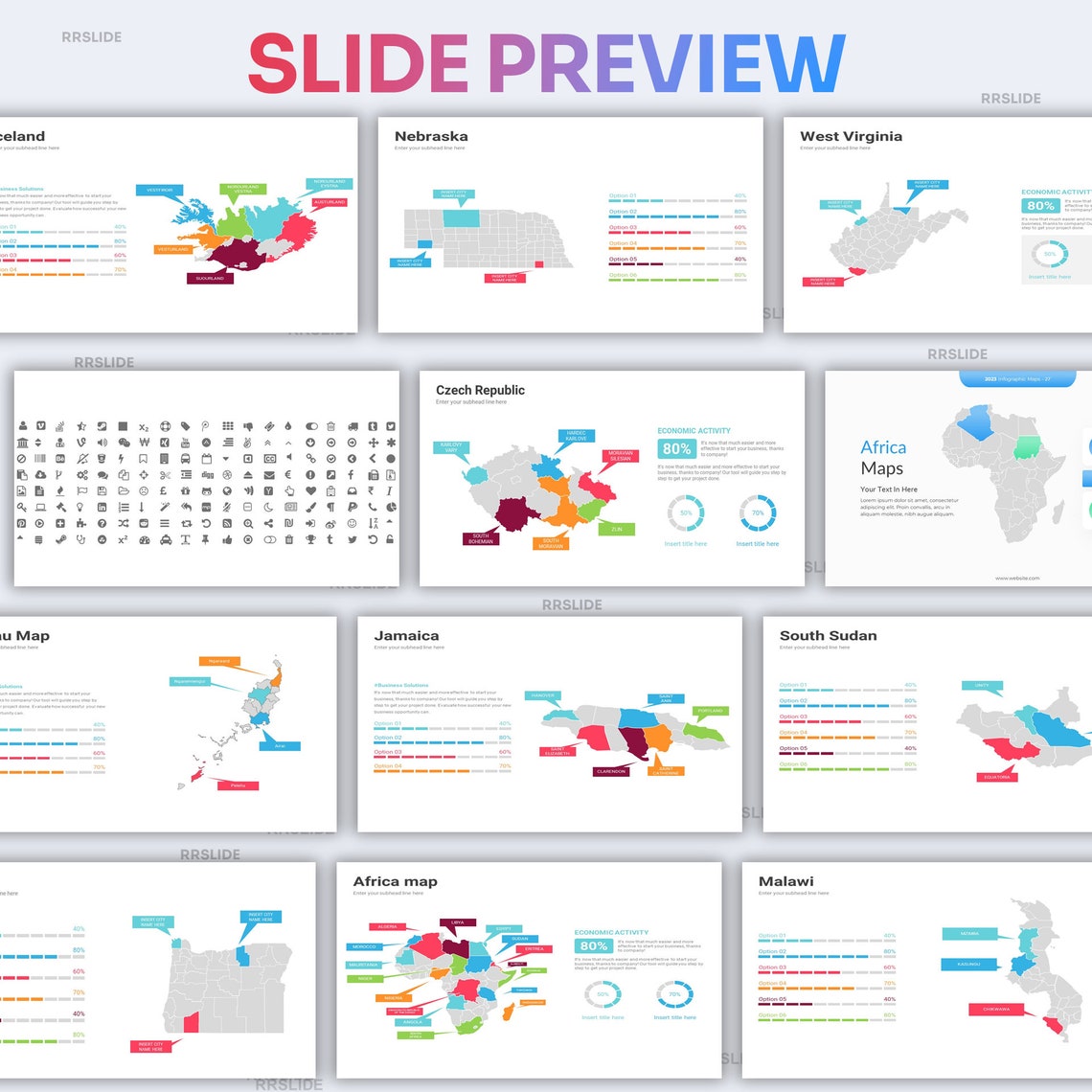 World Map Infographic Powerpoint Template Best Powerpoint Template ...