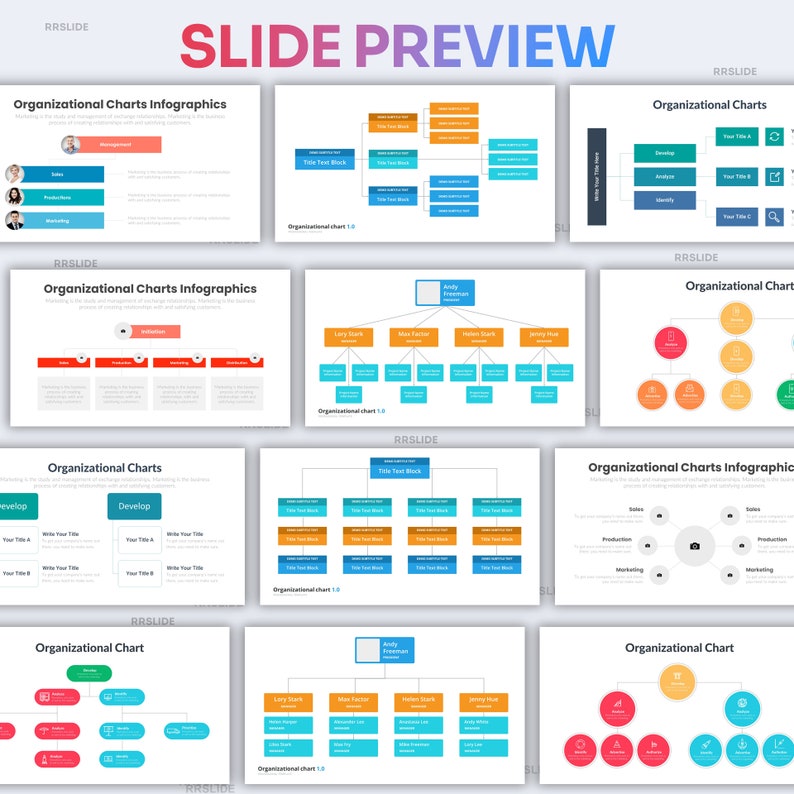 Organizational Charts Infographic Powerpoint Template | Best Powerpoint ...