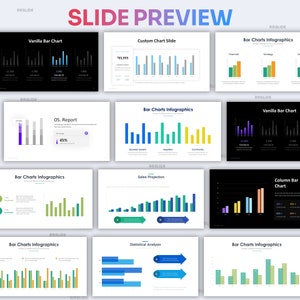 Bar Charts Infographic Powerpoint Template | Best Powerpoint Template ...