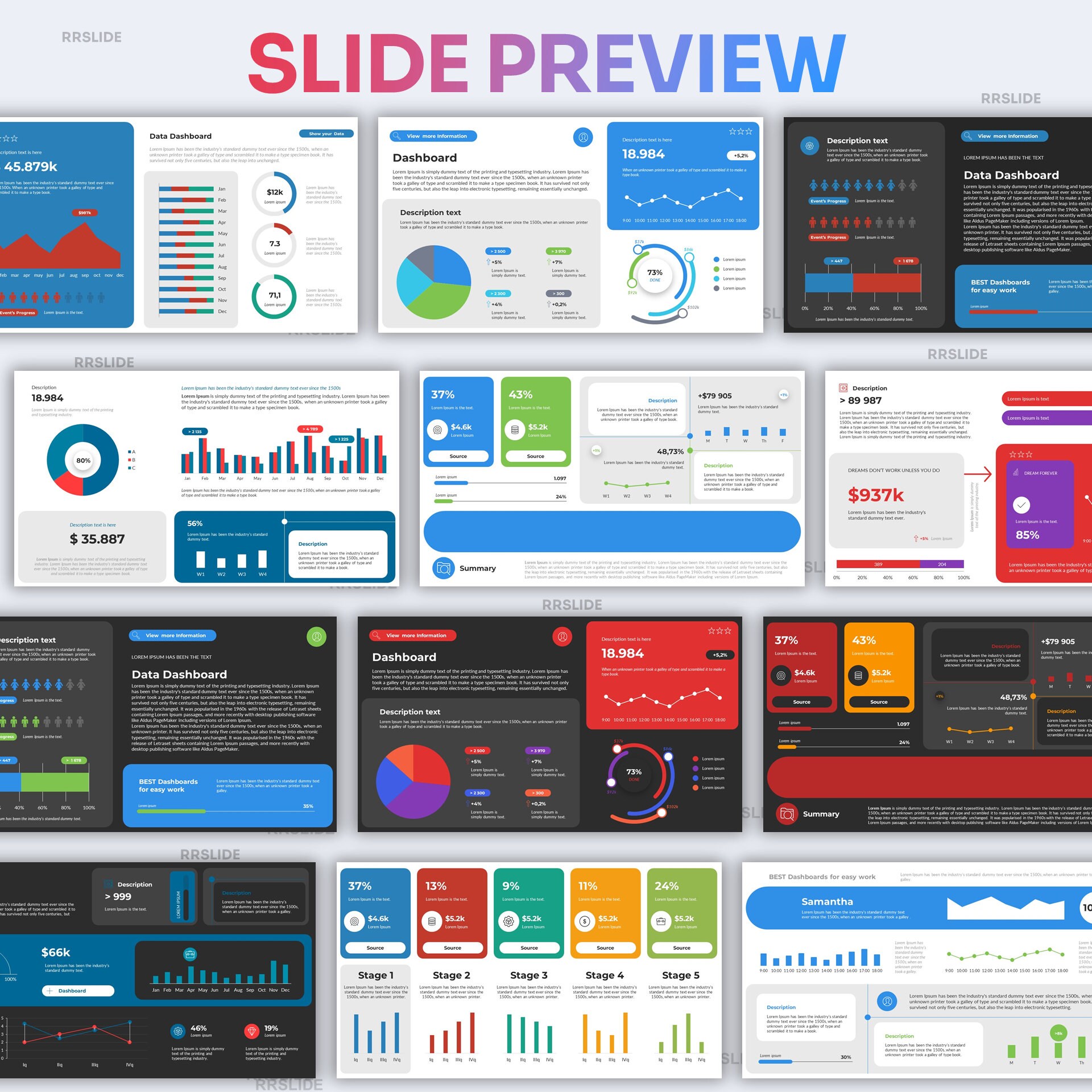 Info Infographic Powerpoint Template Best Powerpoint Template, Easy to ...
