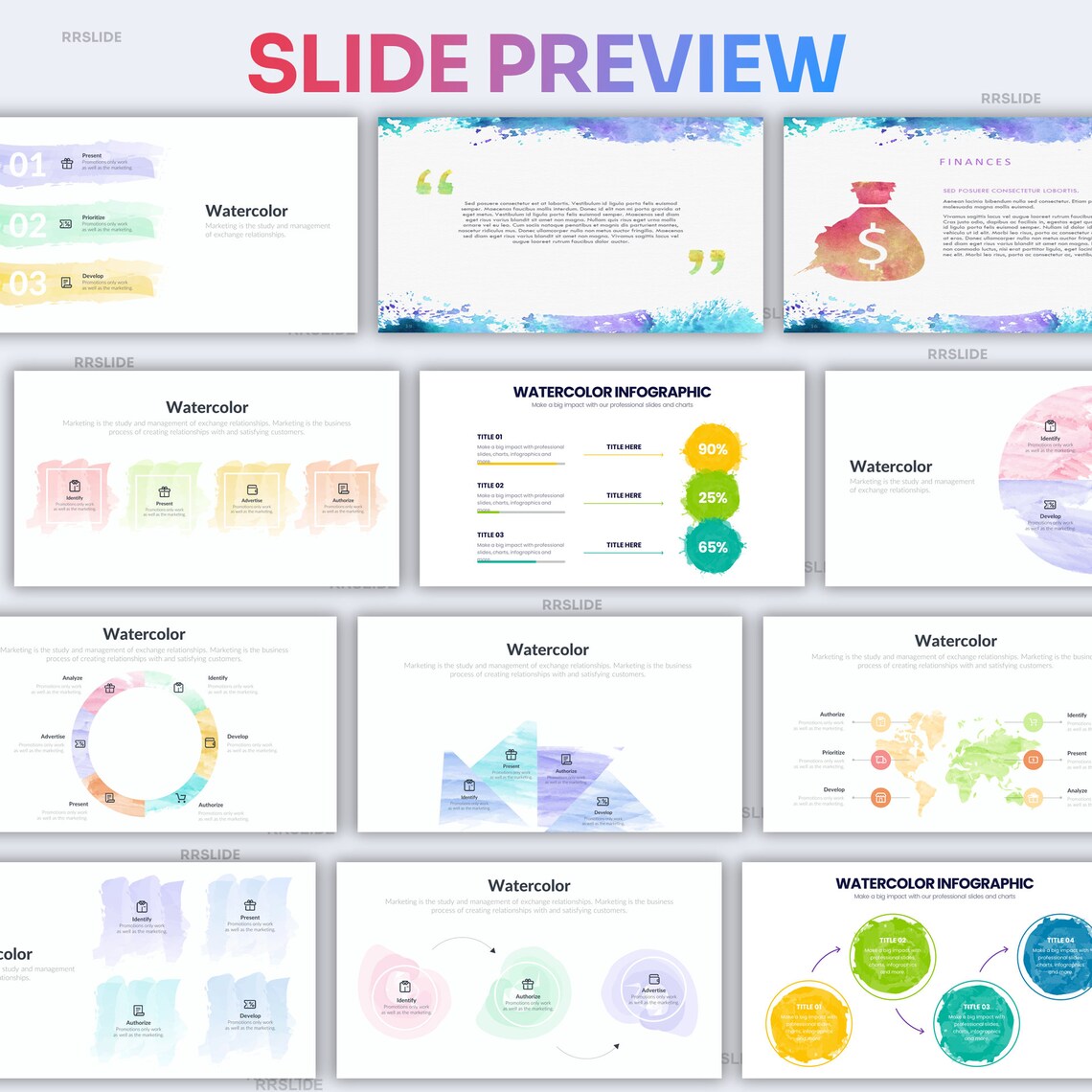 Waterfall Infographic Powerpoint Template | Best Powerpoint Template ...