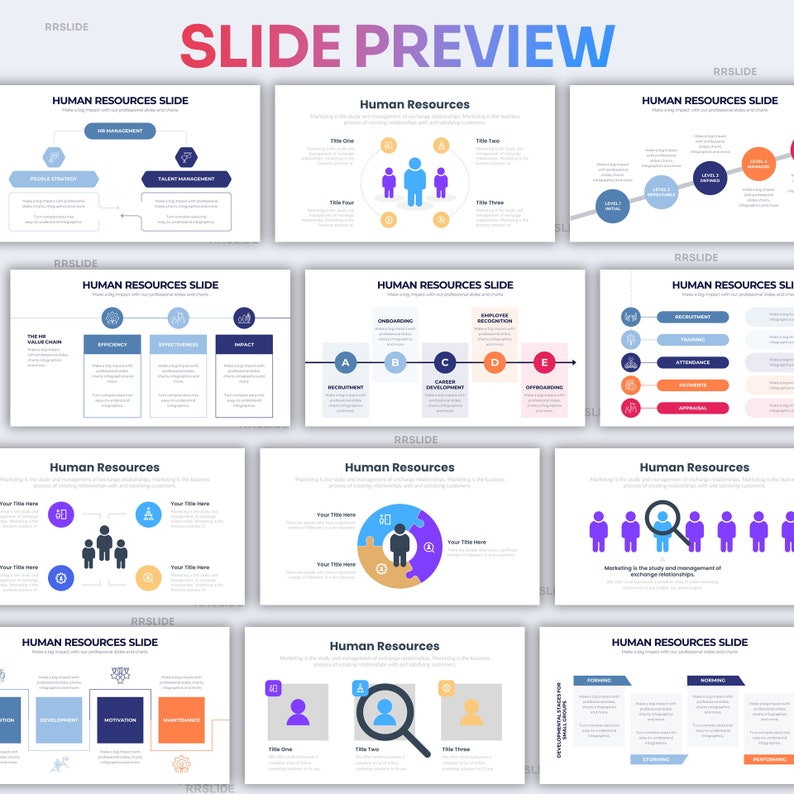 Human Resources Infographic Powerpoint Template Best Powerpoint ...