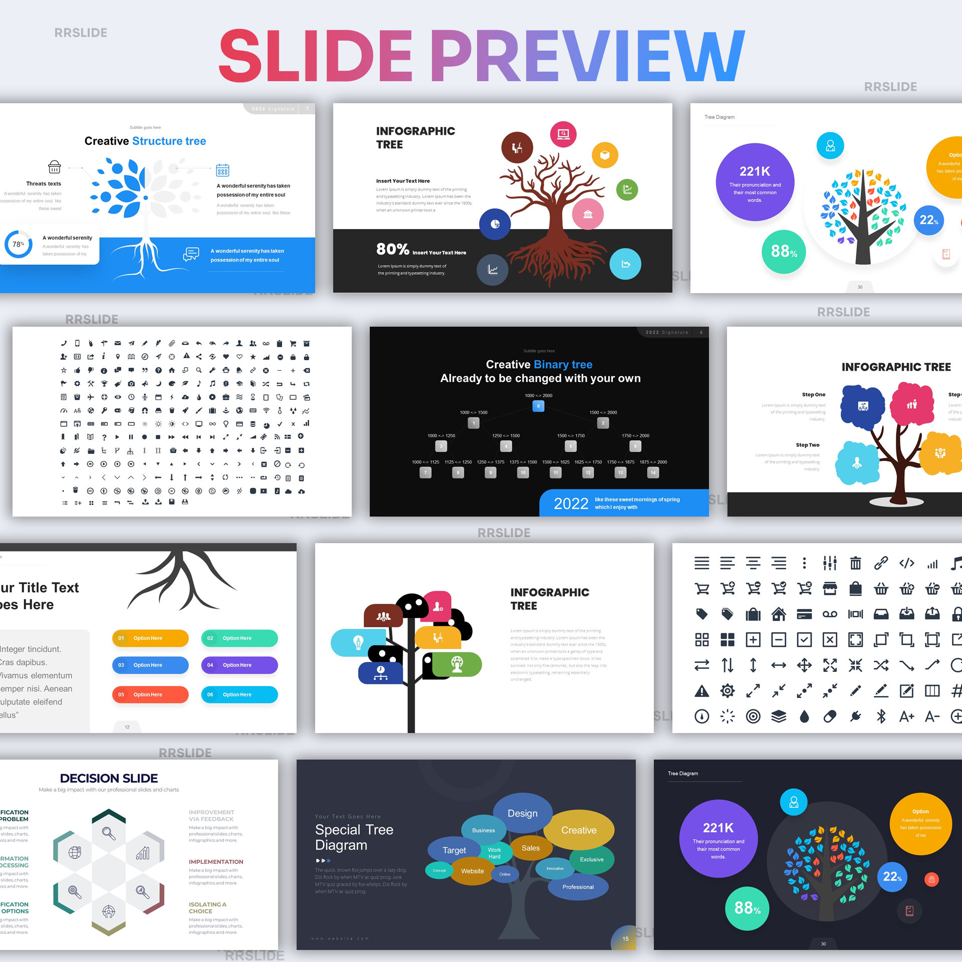 Decision Tree Infographic Powerpoint Template | Best Powerpoint ...