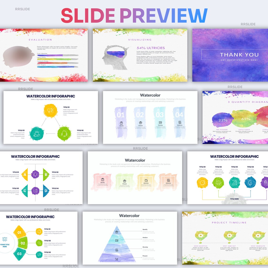 Waterfall Infographic Powerpoint Template | Best Powerpoint Template ...