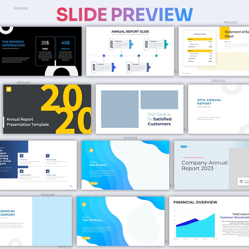 Annual Report Infographic Powerpoint Template | Best Powerpoint ...