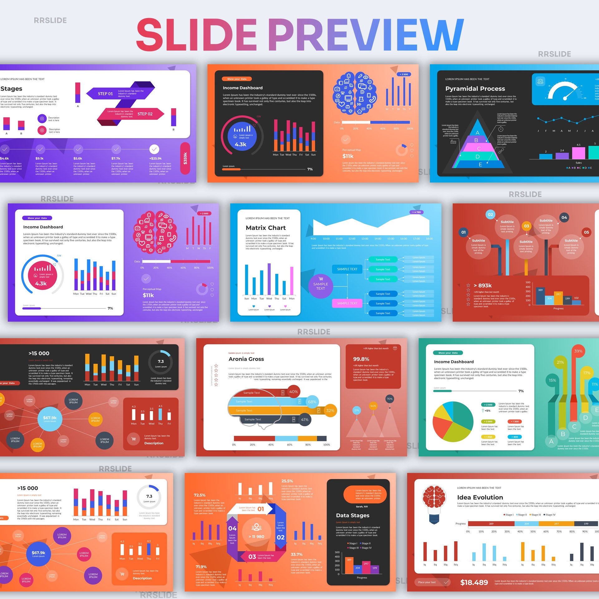 Idea Data Infographic Powerpoint Template Best Powerpoint Template ...