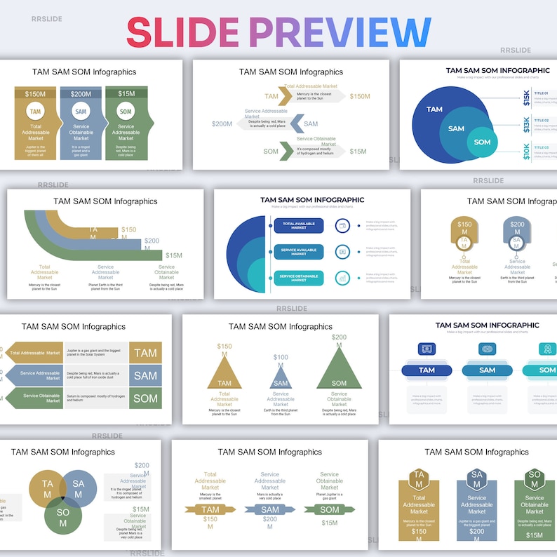 Tam Sam Som Infographic Powerpoint Template | Best Powerpoint Template ...