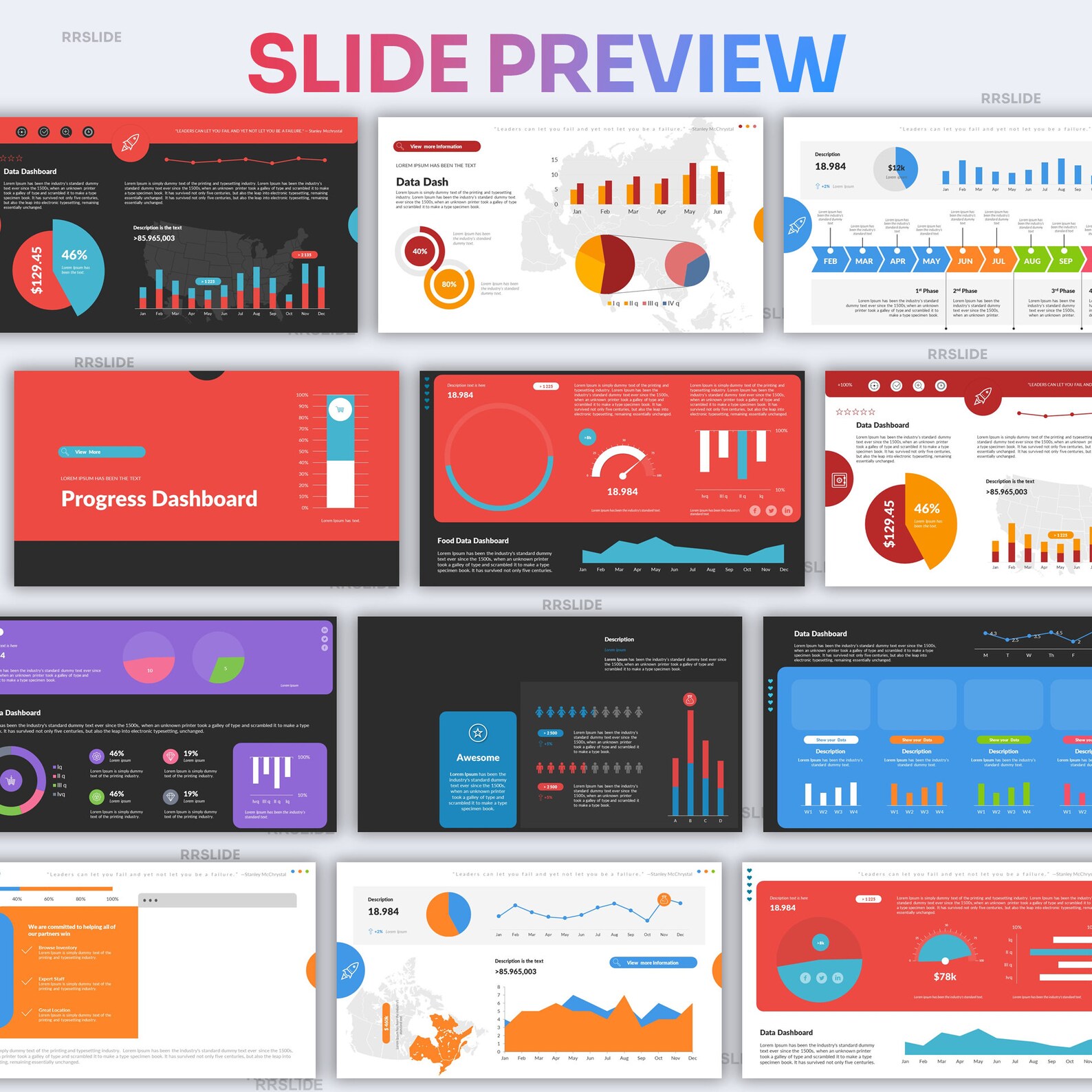 Progress Data Infographic Powerpoint Template | Best Powerpoint ...