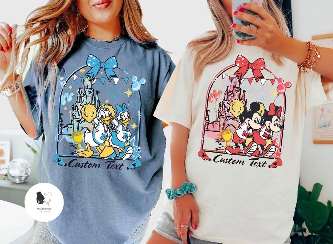 Personalized Disney Cheerleading Competition 2026 T-shirt, Mickey ...