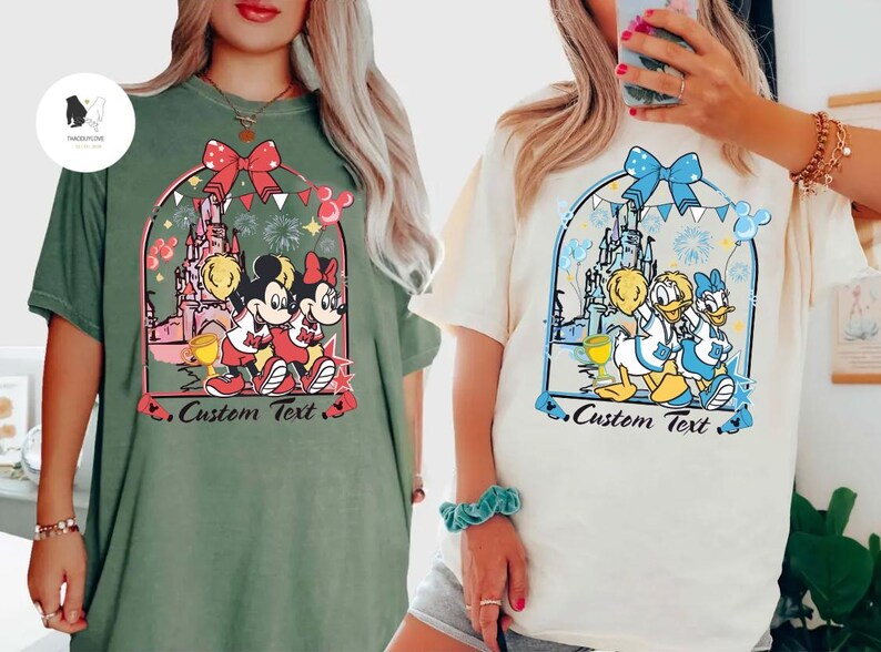 Personalized Disney Cheerleading Competition 2026 T-shirt, Mickey ...