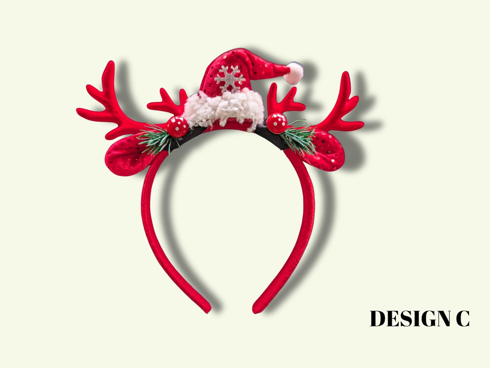 Christmas Reindeer Antler Headband – Holiday Costume Accessory - Etsy