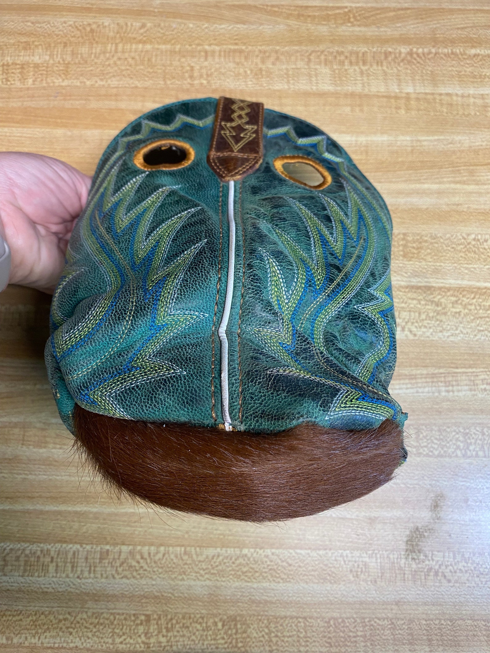 Cowboy Boot Bag for Saddle - Etsy