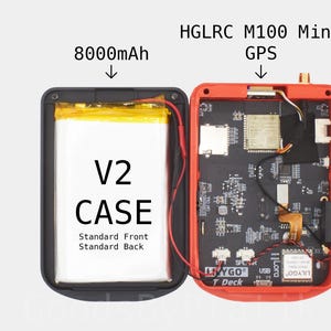 Lilygo T-deck Case: GPS Slot, SMA Compatibility, Meshtastic Alley Chat ...