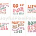 Self Love SVG Bundle Inspirational Svg Cut Files Positive Affirmation ...