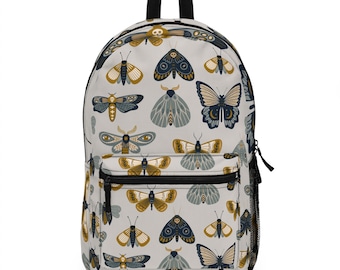 Butterfly Canvas Backpack Bag for Women School Bag Laptop Bag - Etsy