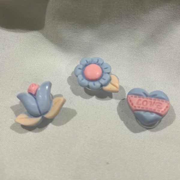 Pastel Pink Jibbitz - Etsy