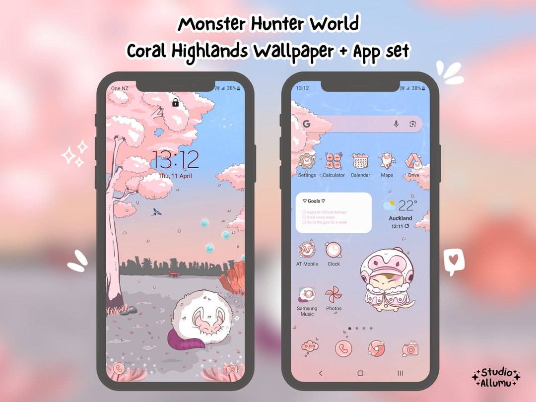 Monster Hunter World Theme Icon Set, Wallpapers for Ios/ipad/android ...
