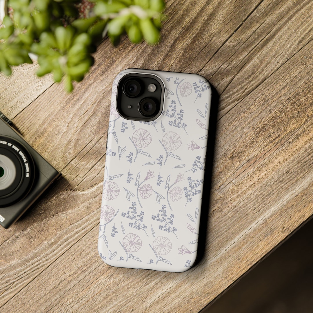 Pastel Flowers Phone Case Magsafe Tough Cases - Etsy