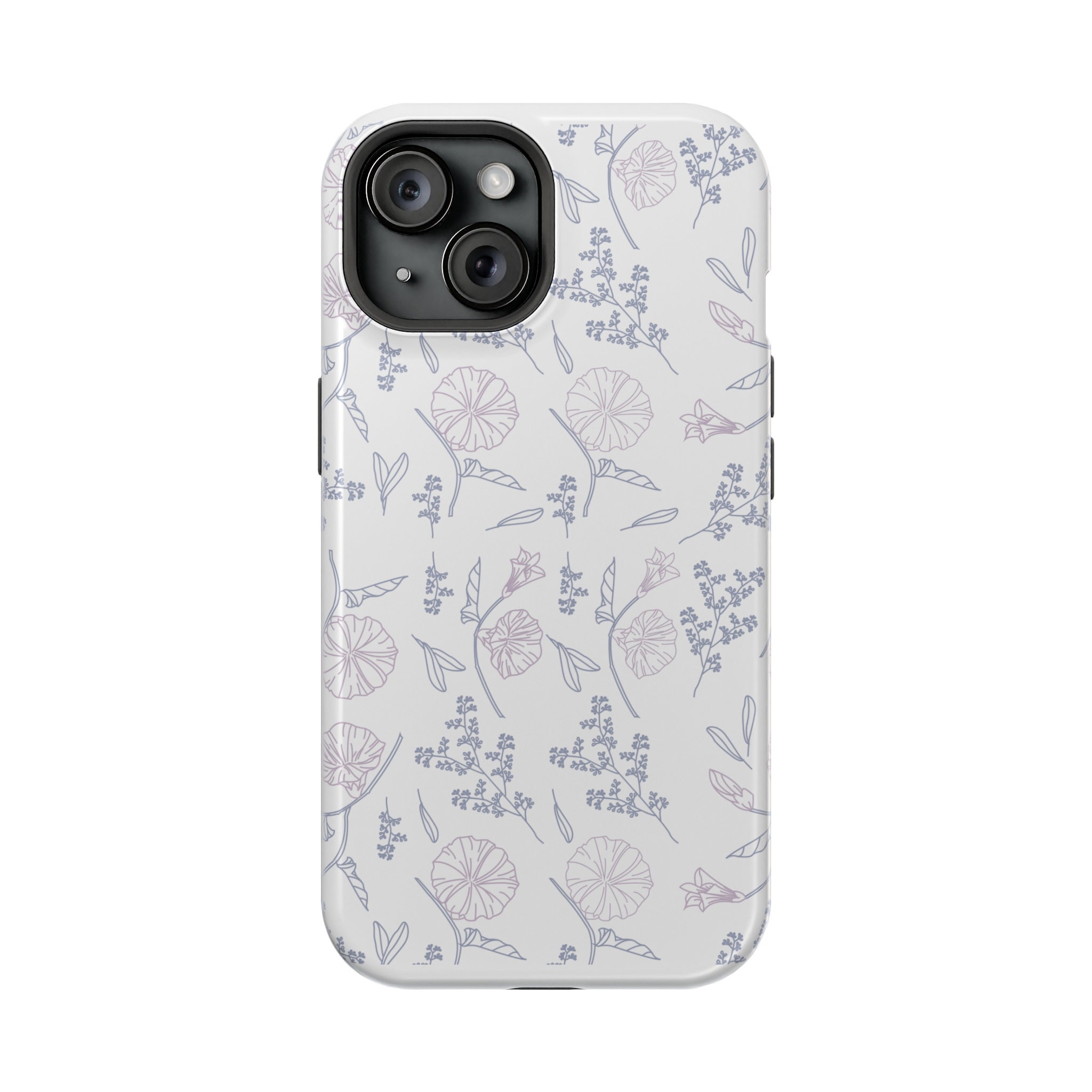 Pastel Flowers Phone Case Magsafe Tough Cases - Etsy