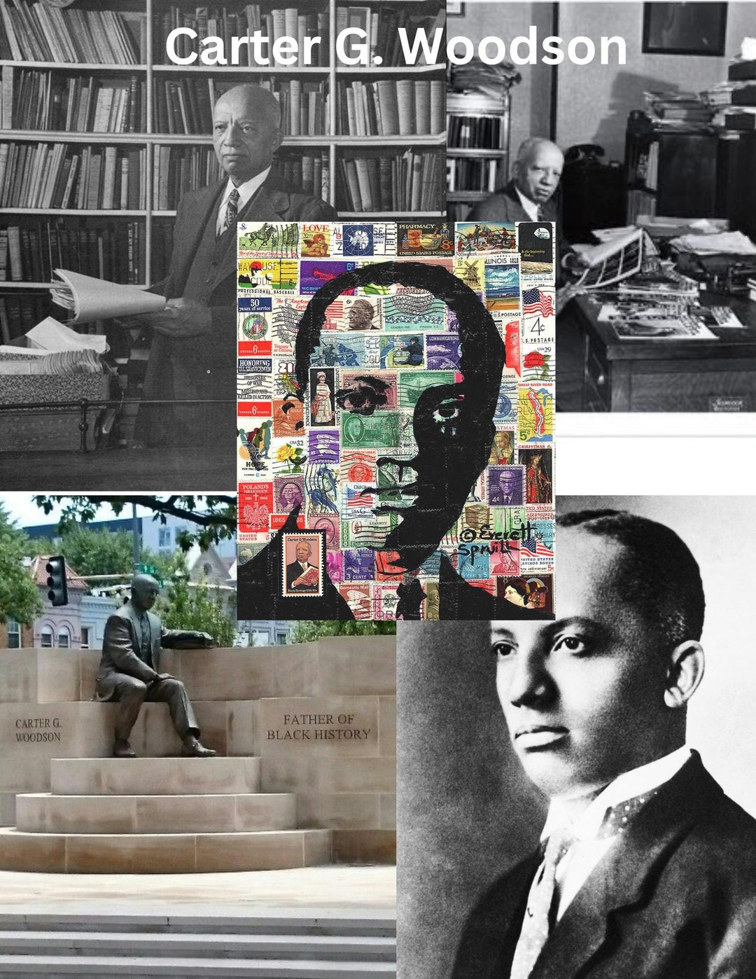 BLACK HISTORY, Carter G. Woodson, "father of Black History" Reading ...