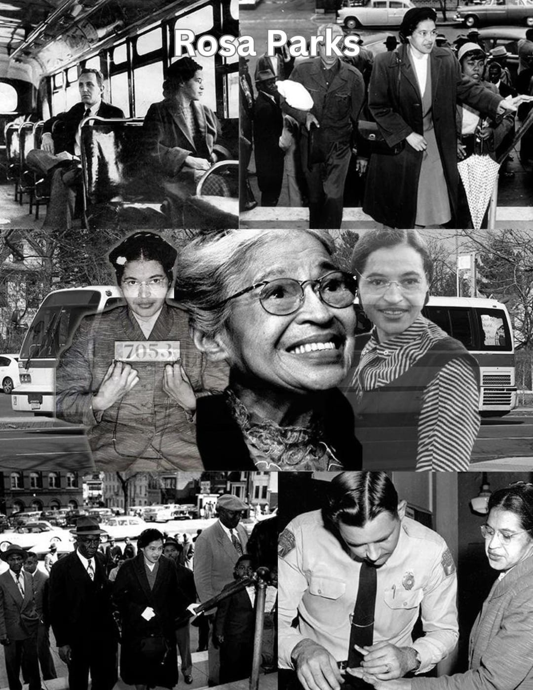 BLACK HISTORY, Rosa Parks, Activist, Reading Materials & Worksheet With ...