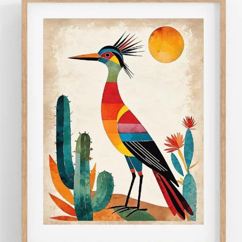 Roadrunner Nursery Art - Etsy UK