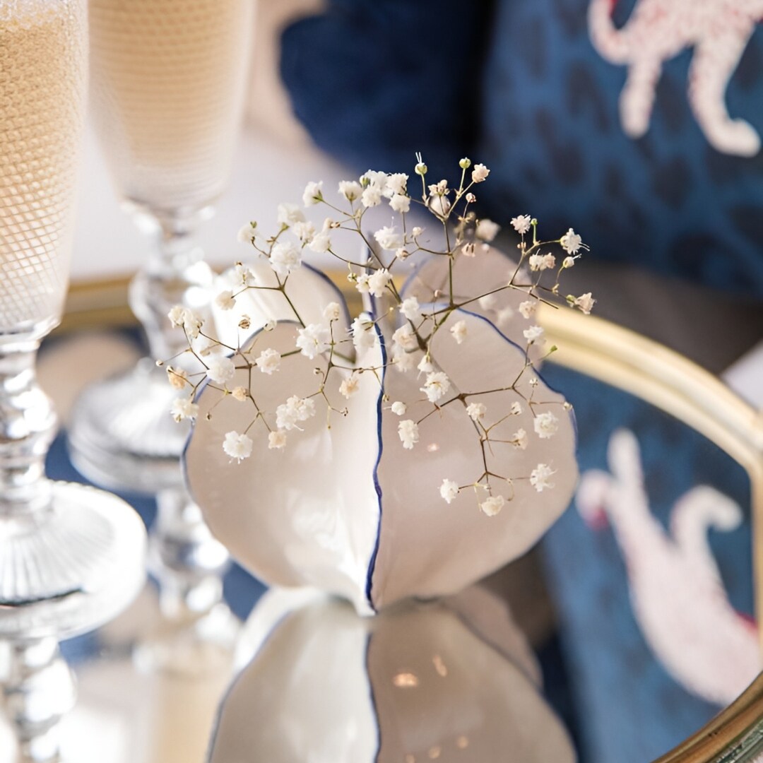 Holy Grail Homes Starlight Vase Starfruit Shaped Vase Porcelain Vase ...