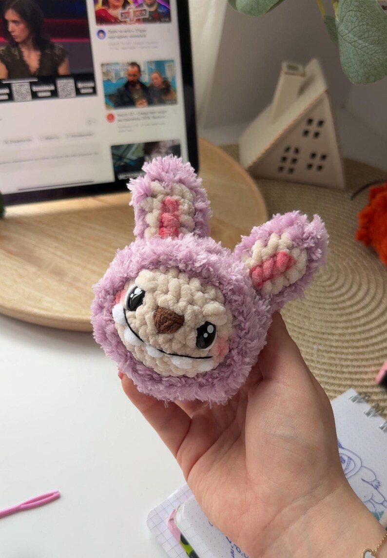 Labubu Crochet Pattern – Labubu Amigurumi Pattern – Plushie Crochet ...