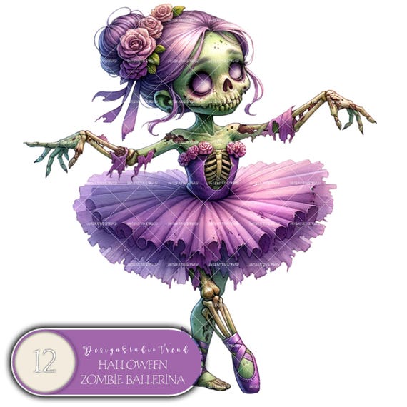 Zombie Ballerina Halloween Costume