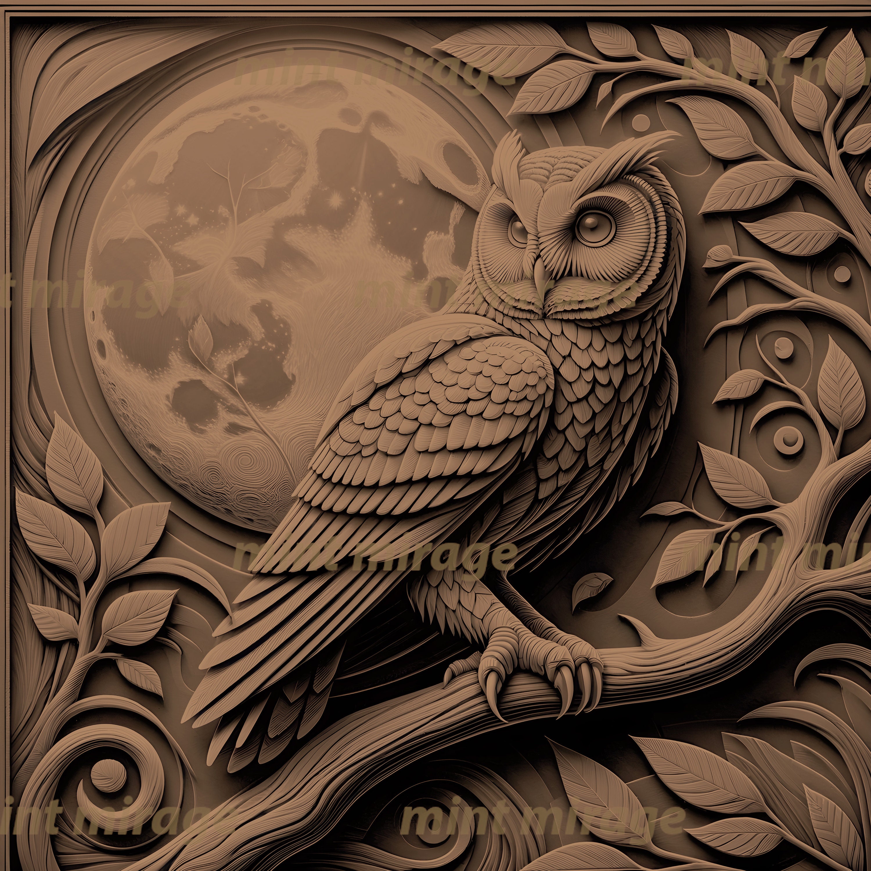 Laser Burn Engrave PNG Digital Art Engraving 3D Illusion, Laser Ready ...