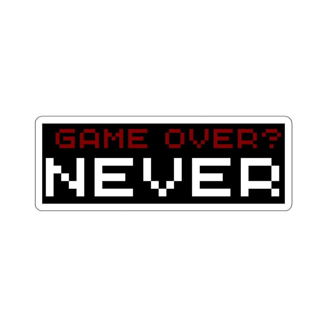 Game Over Stickers for Books Stickers for Laptop Stickers for ...