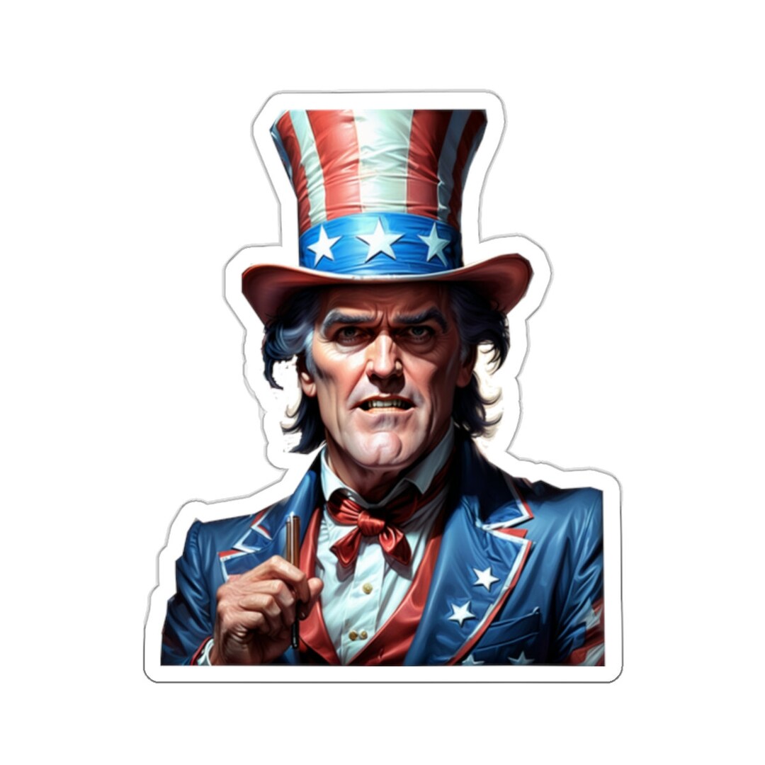 Uncle Sam USA Patriotic Stickers for Books Stickers for Laptop Stickers ...