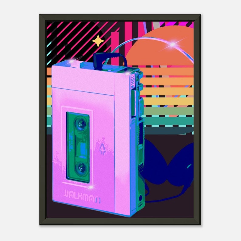 Walkman Wall Art - Etsy