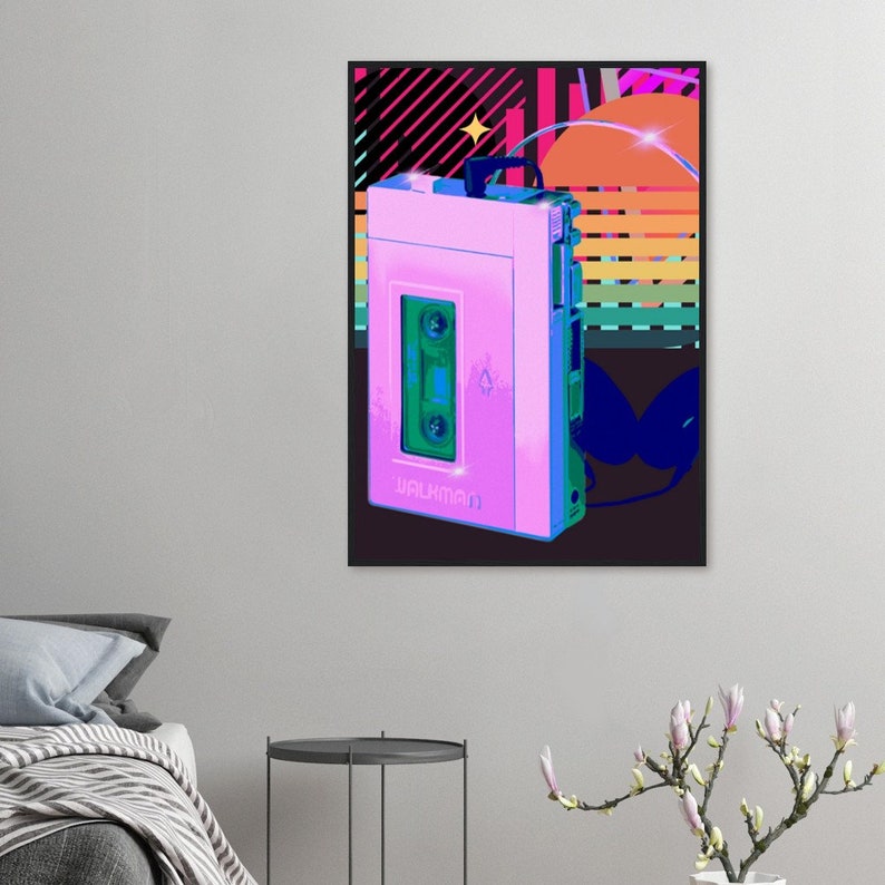Walkman Wall Art - Etsy