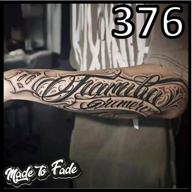 Word Tattoo - Etsy