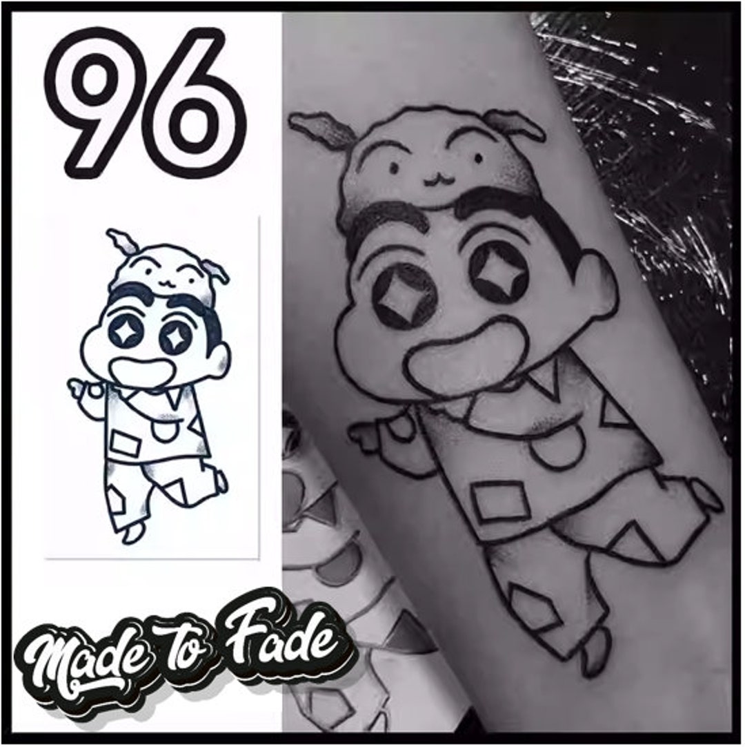 Semi-permanent Tattoo Anime Cartoon Tattoo Cute Tattoo Holiday Gift ...