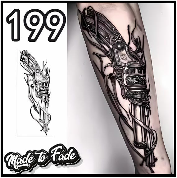 Traditional Tattoo Machine Tattoo