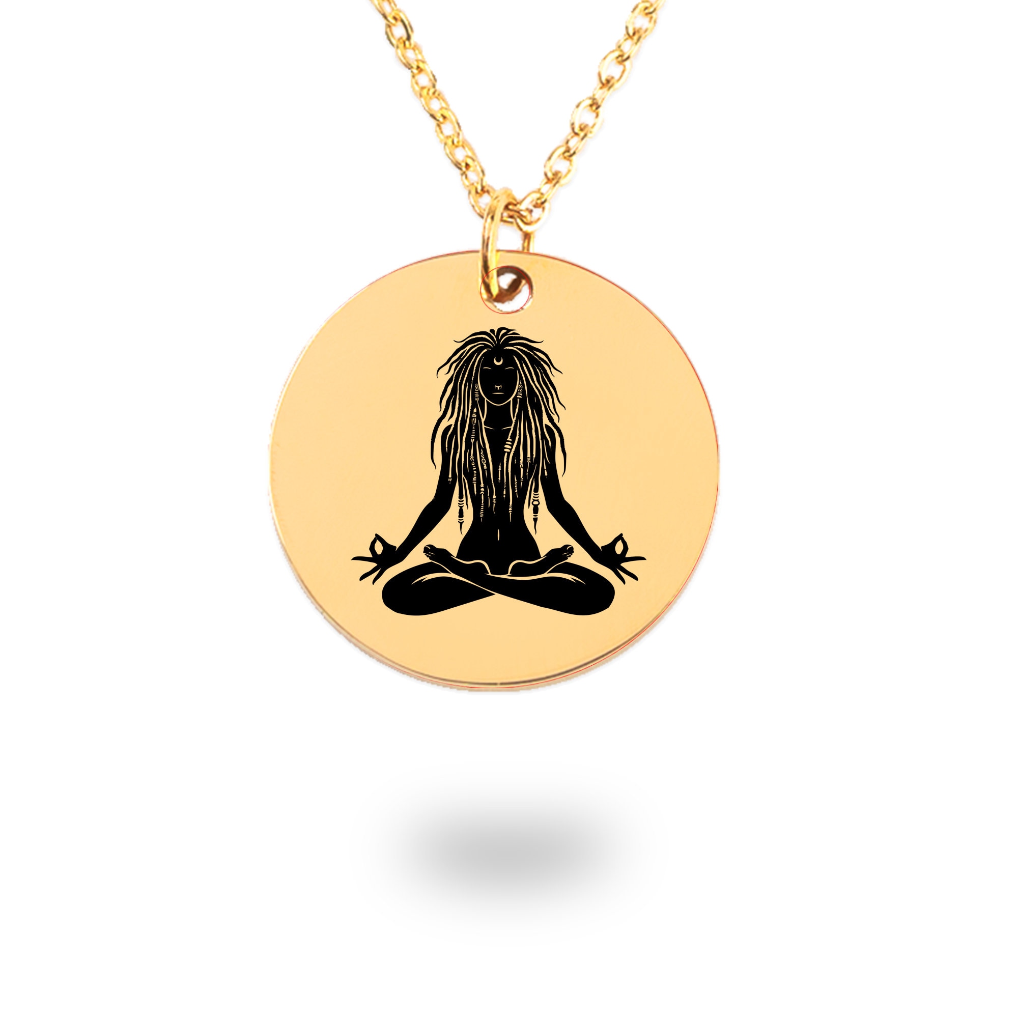 Custom Dreadlocks Necklace Dreadlocks Coin Charm Dreadlocks Lover Gift ...